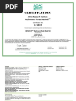 Non-GMO Ingredient Verification Form | PDF | Life Sciences | Biotechnology