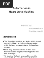 Heart-Lung Machine Overview and Diagram | PDF | Heart | Cardiac Surgery