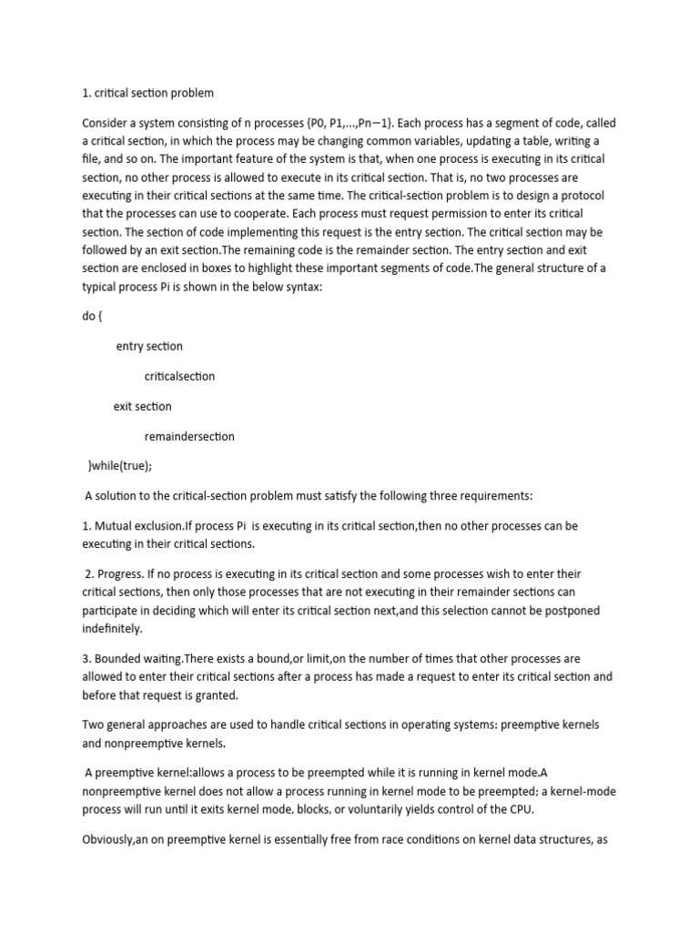 Operating System Own Notes | PDF | Process (Computing) | Vertex (Graph ...