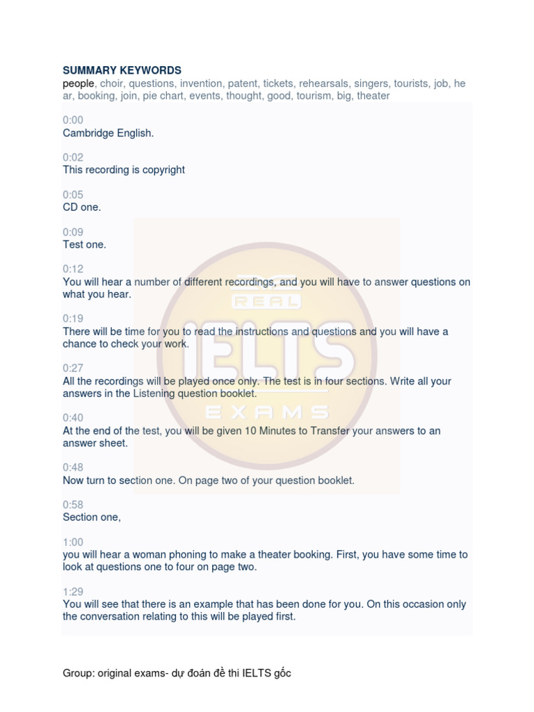 SCRIPT | PDF | Choir | Patent