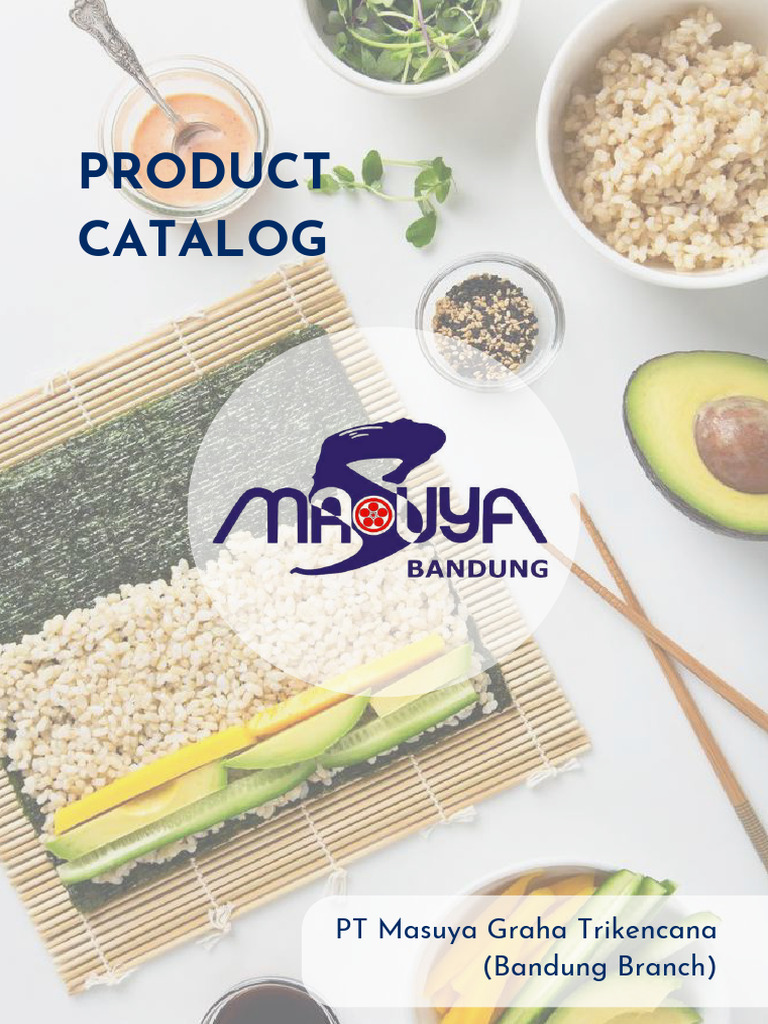 Masuya Graha Trikencana Product Catalog | PDF | Fruit Preserves ...