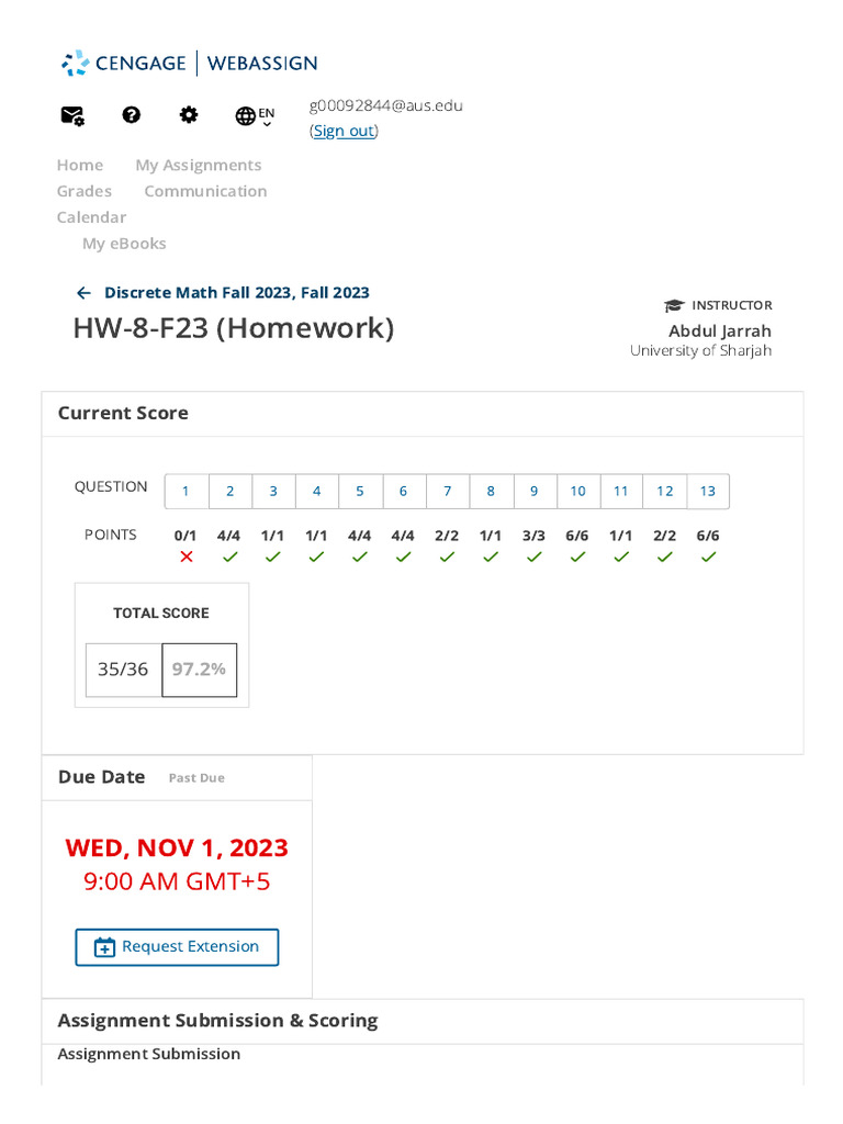 HW-8-F23 - Discrete Math Fall 2023 | PDF | Mathematical Concepts | Mathematics