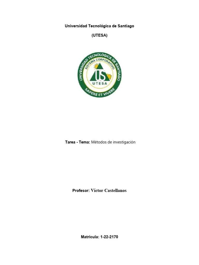 Métodos de Investigación: Cualitativa vs Cuantitativa | PDF ...