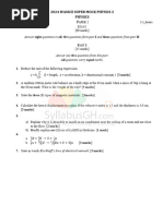 WAEC Physics Practical Guide 2023/2024 | PDF | Pendulum