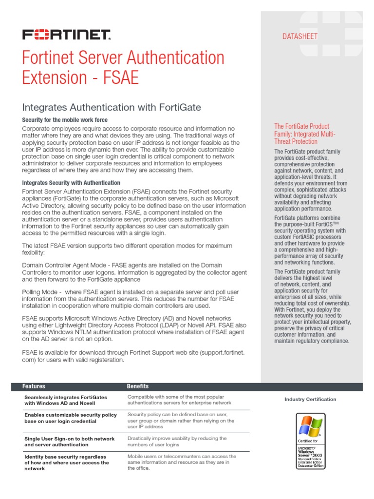 Fsae DS | PDF | Active Directory | Computer Network