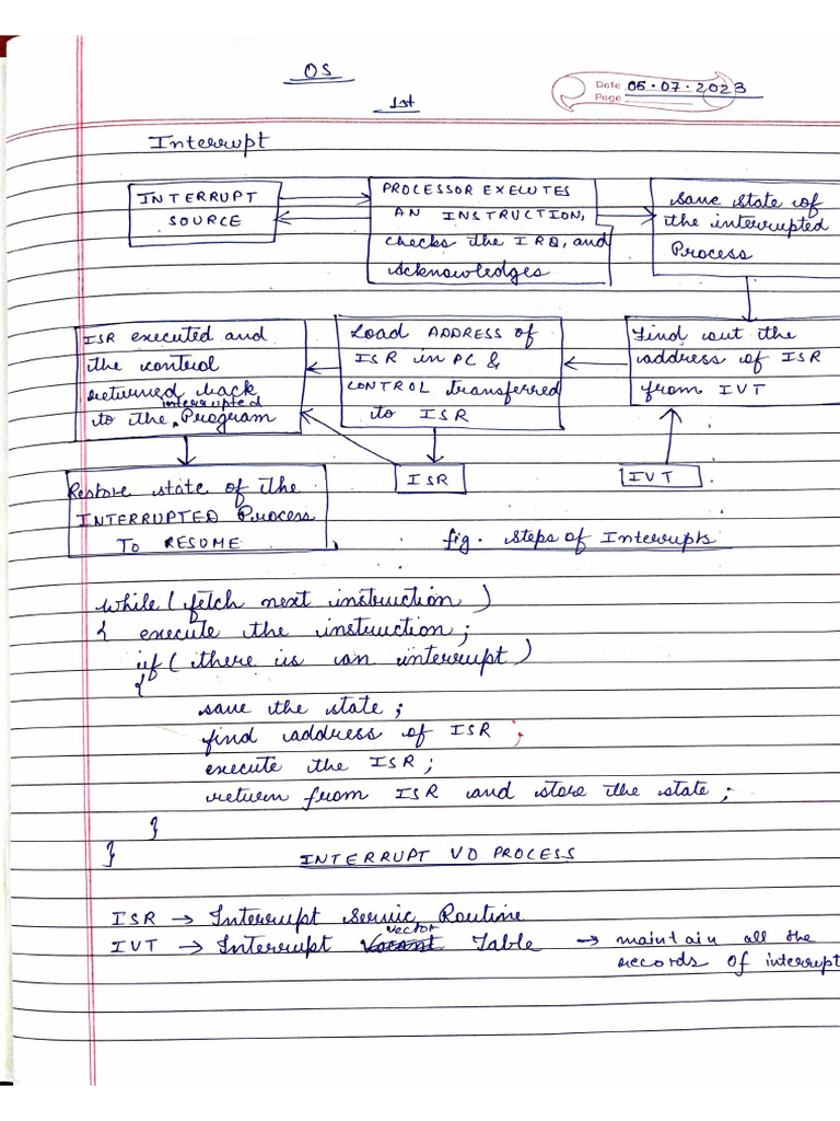 OS Class Notes | PDF