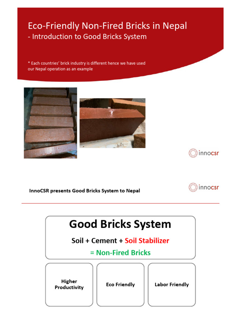 Good Bricks System Introduction 202002 | PDF | Brick | Coal