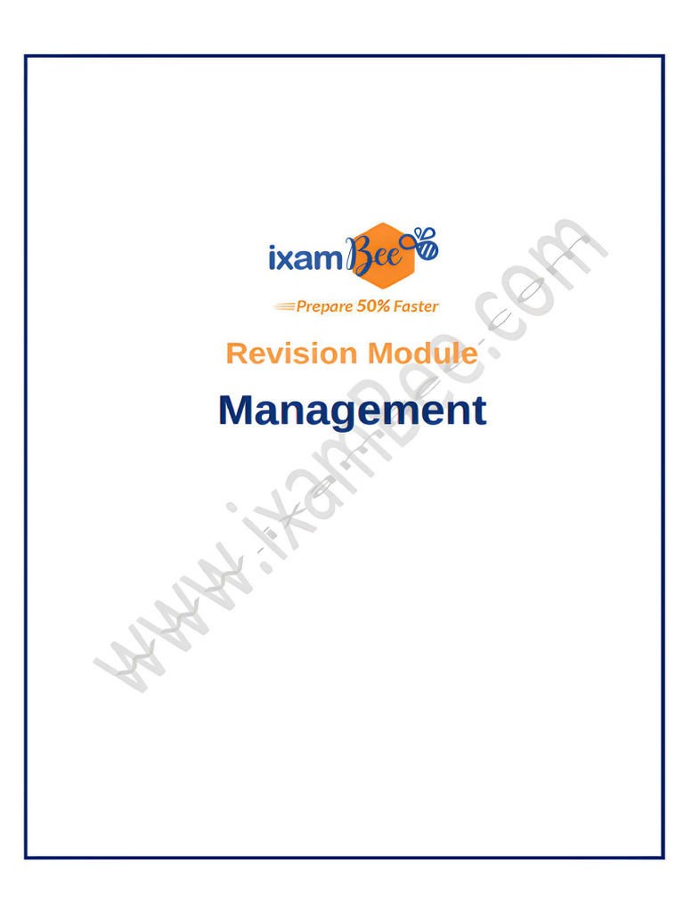 SEBI Grade a Revision Module Management | PDF
