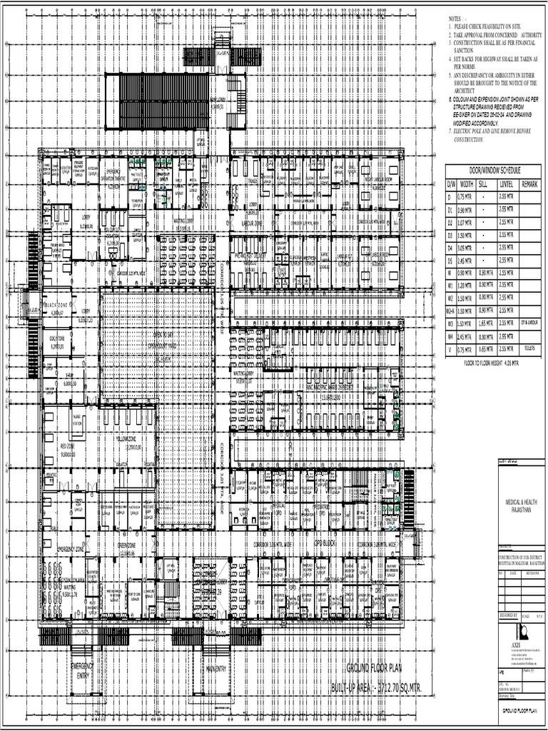 Final Structure Drawing Malsisar | PDF