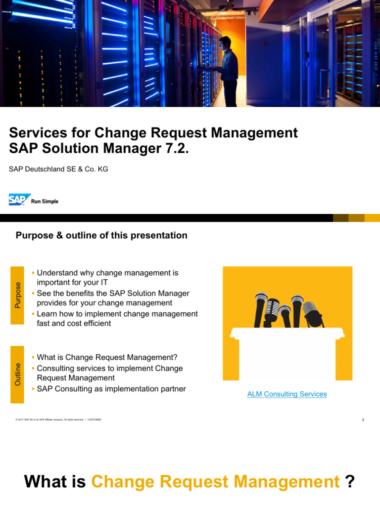 Charm Services Customer Presentation en | PDF | Change Management ...