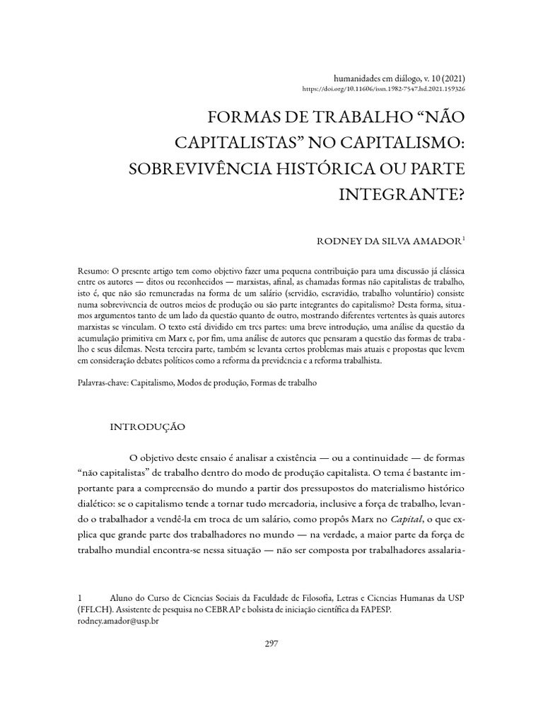 159326-Texto Do Artigo-480176-1-10-20210407 | PDF | Economia | Capitalismo