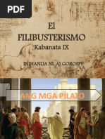 El Filibusterismo Kabanata 38 Buod, Mga Tauhan, A | PDF