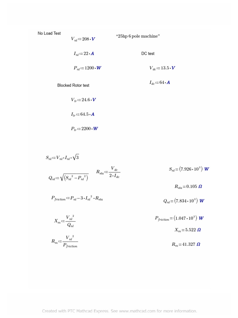IMparameters Revised | PDF | Mechanical Engineering | Machines