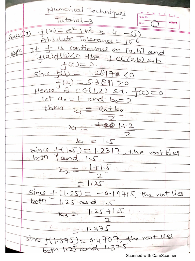 Tutorial 3 Solution | PDF
