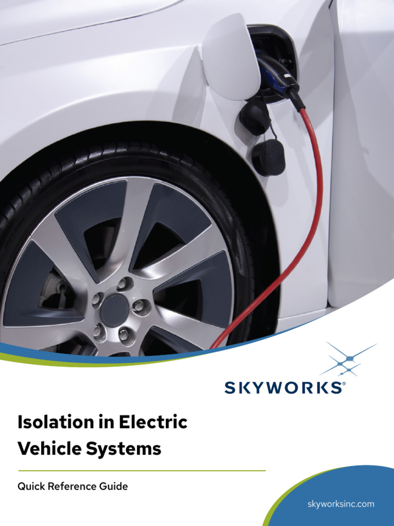 isolation-in-electric-vehicle-systems-quick-reference | PDF | Electric ...