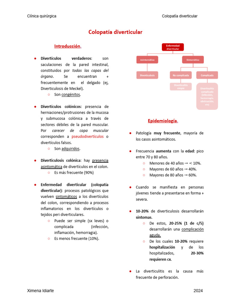 Colopatía Diverticular-2 | PDF | Enfermedades digestivas ...