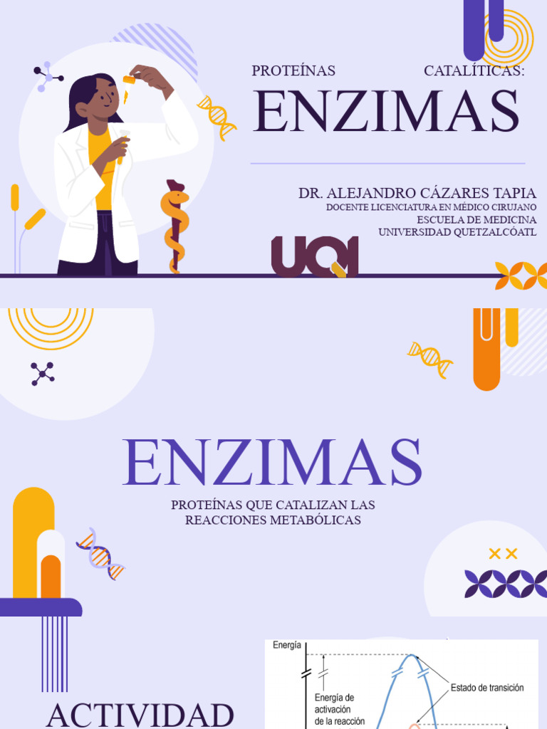 ENZIMAS | PDF | Enzima | Inhibidor de la enzima