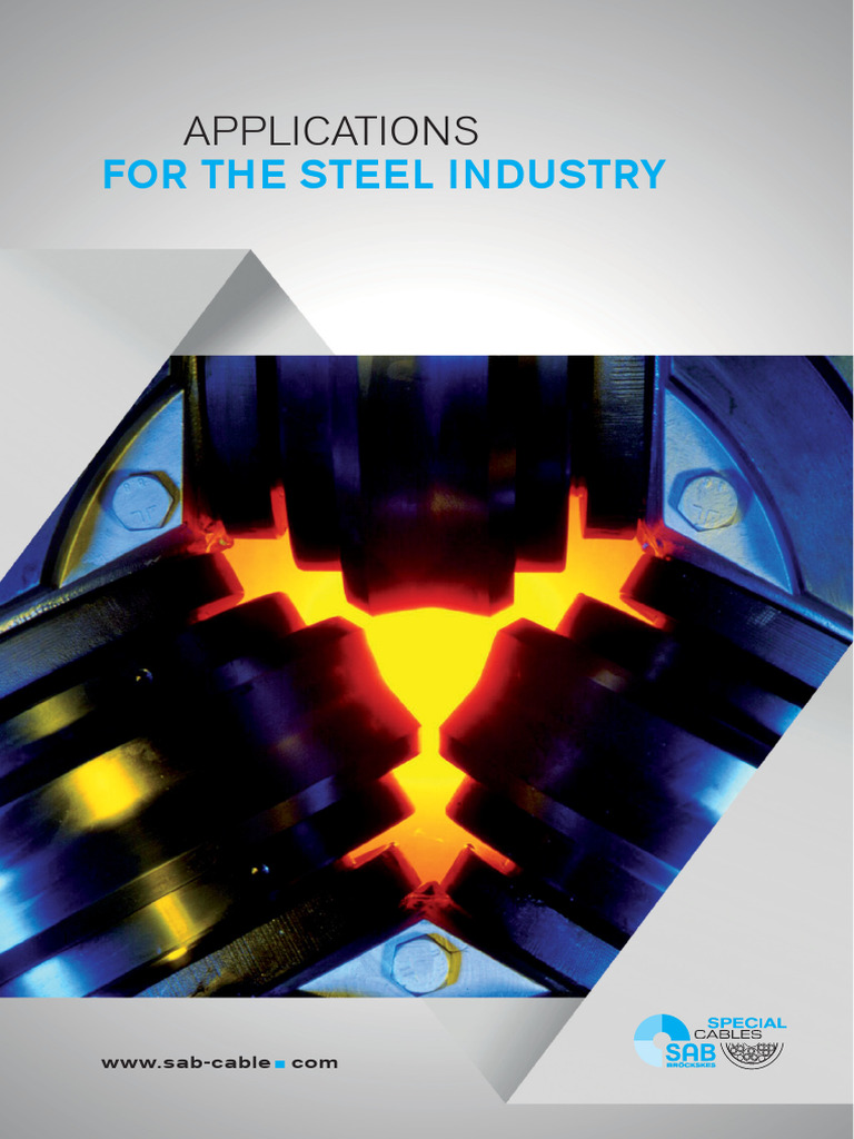Applications For The Steel Industry | PDF | Steelmaking | Wire