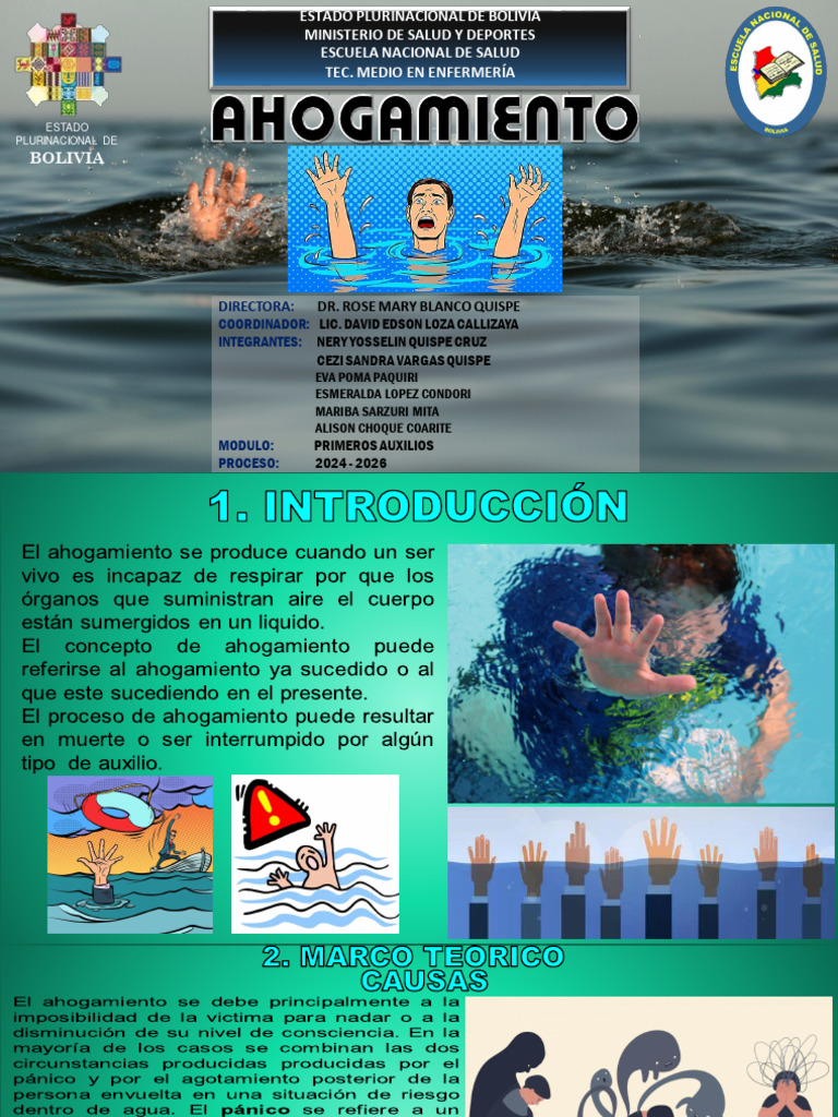 AHOGAMIENTO | PDF | Salud y bienestar