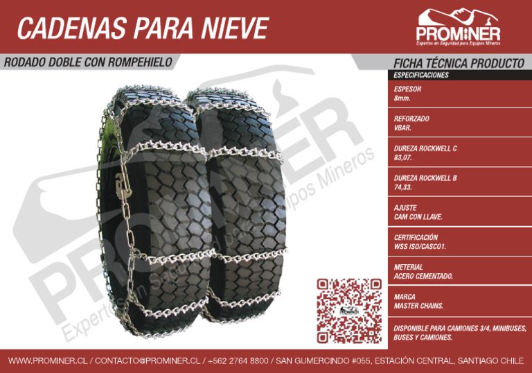 Cadena Doble Rodado | PDF