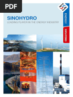 Sinohydro Introduction | PDF | Wind Power | Hydroelectricity