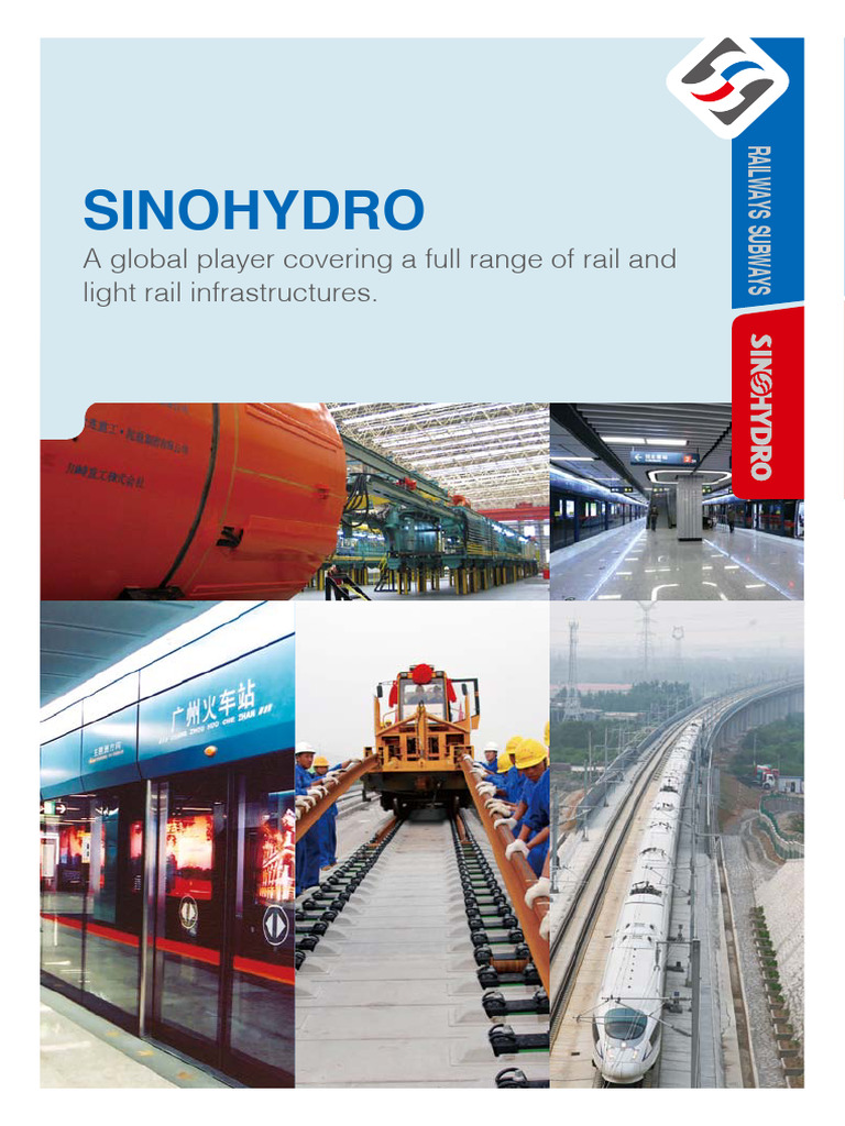 5-Sinohydro Railway and Metro | PDF | Rail Transport | Rapid Transit