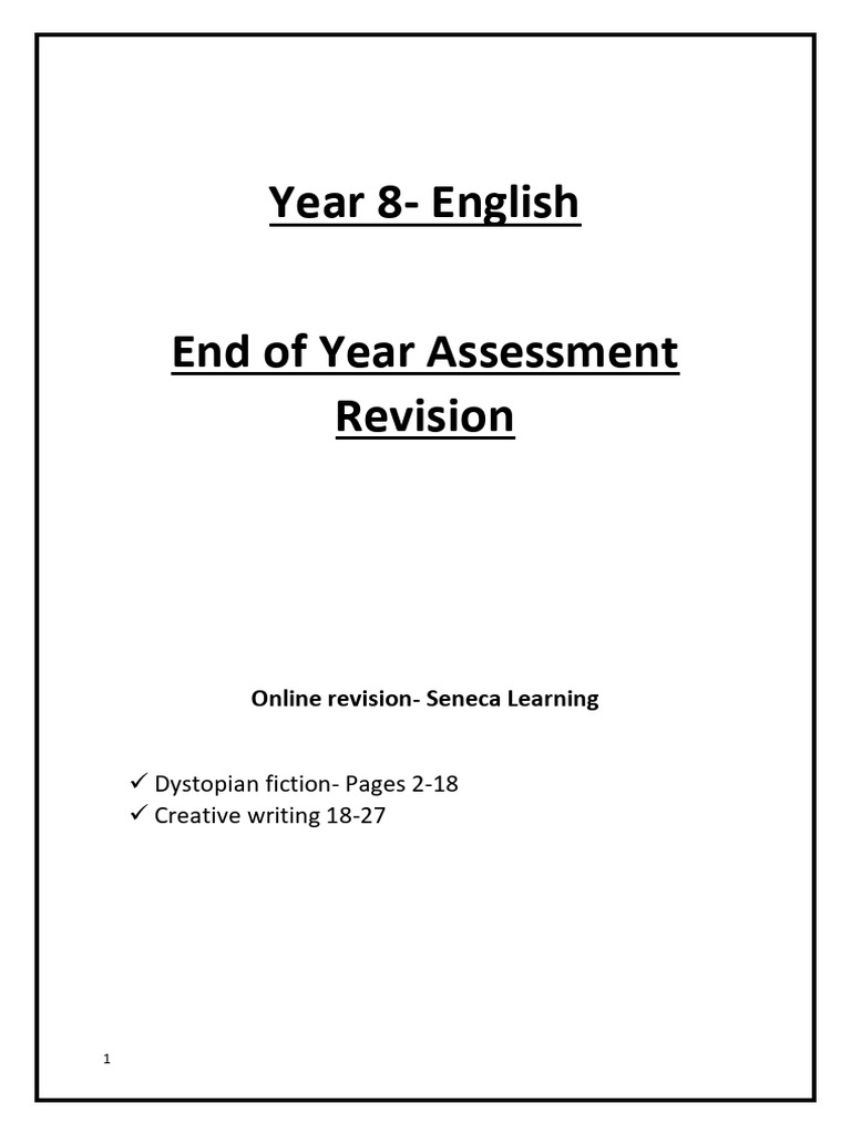Assessment revision | PDF