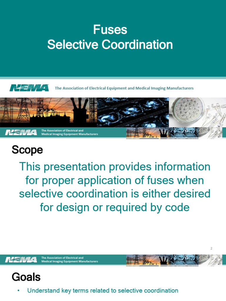 NEMA Selective Coordination | PDF | Fuse (Electrical) | Manufactured Goods