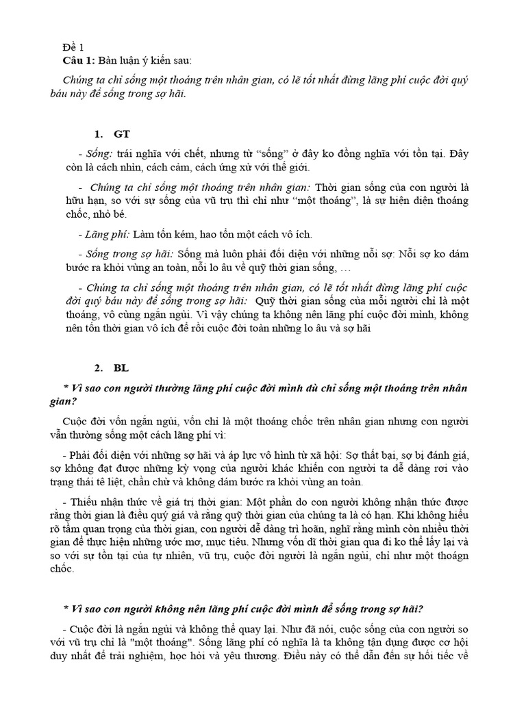 bài tập luyện đề llvh | PDF