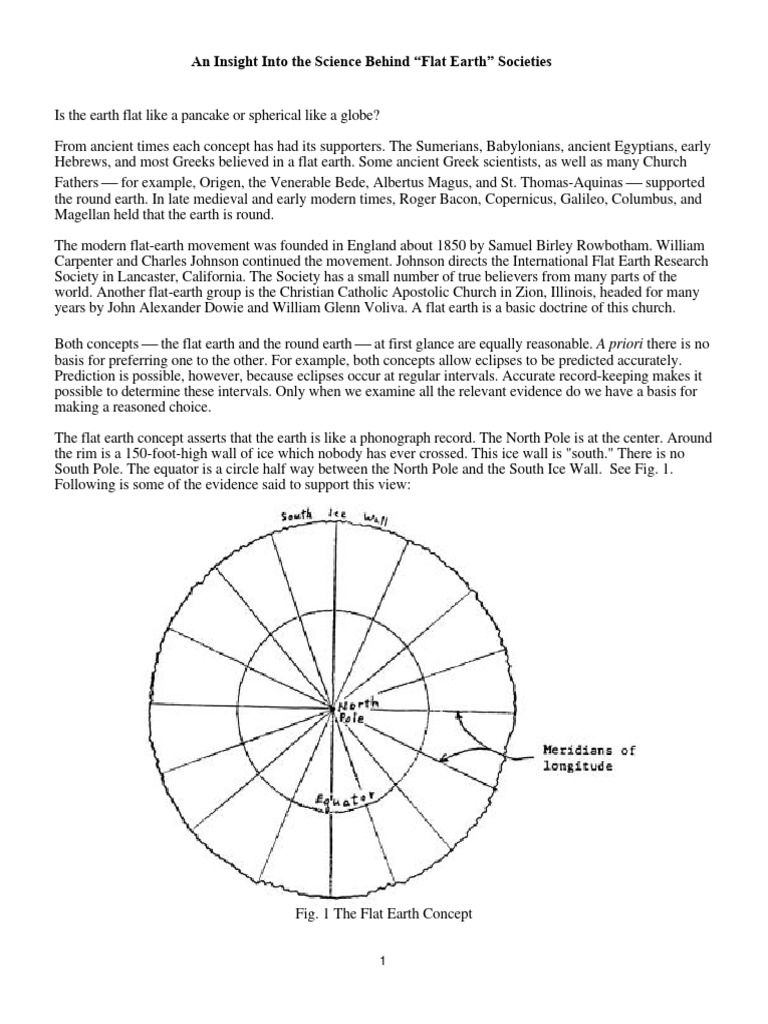 The Flat-Earth / Round Earth Controversy | PDF | Surveying | Longitude