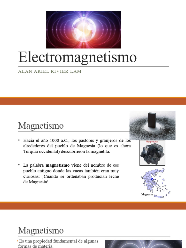 Electromagnetismo | PDF | Magnetismo | Imán
