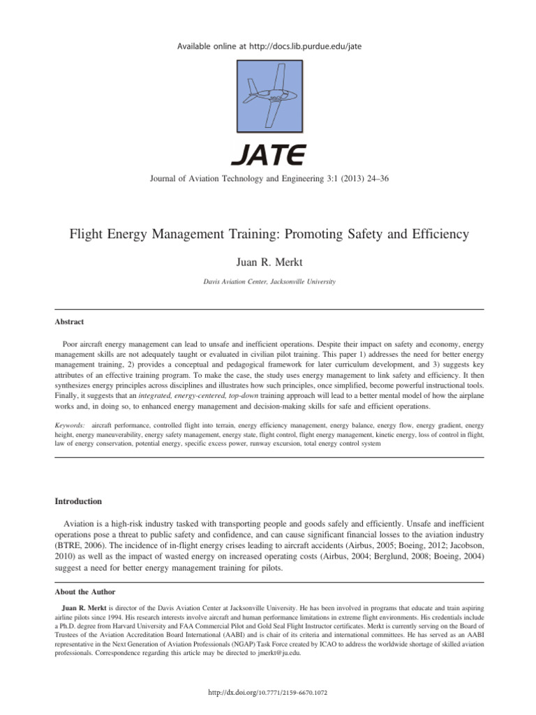 Flight Energy Management Training Insights | PDF | Acceleration | Force