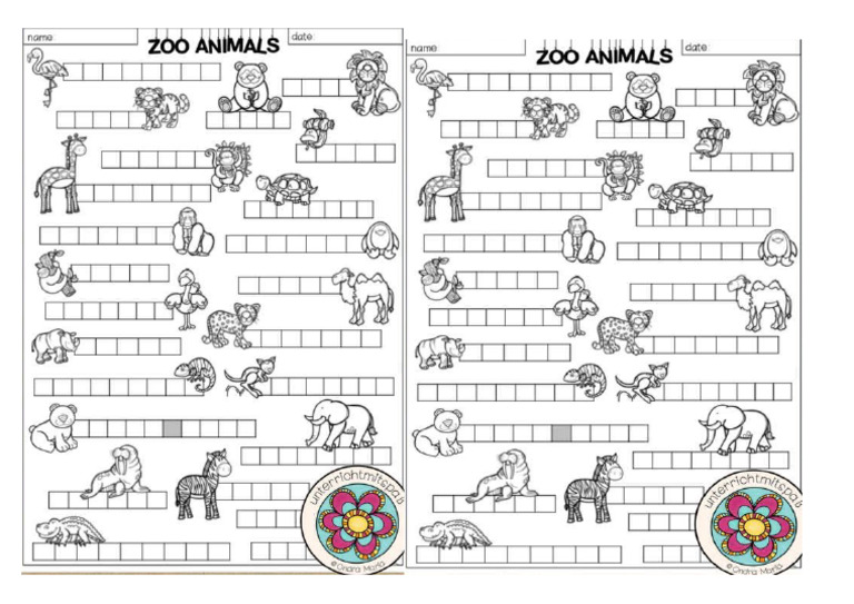 Doc2 Zoo Animals | PDF