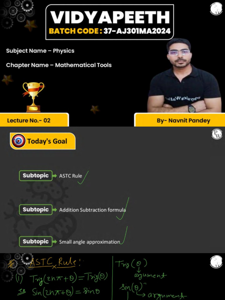 Phy Chapter 1 Lecture 2 | PDF