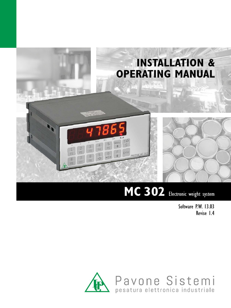 Manual de Usuario Bascula Linea 5 | PDF | Computer Keyboard | Parameter (Computer Programming)
