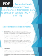 Presentación RIC 18 - PresentacióndeProyectos - 100821 | PDF | Poder (Física) | Metrología