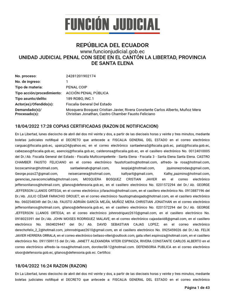 Expel 24281201902174 21424748 13072024 | PDF | Ley procesal | Mandato