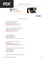 PTC Test Questions and Answers O9bgqh | PDF | Road Transport | Transport