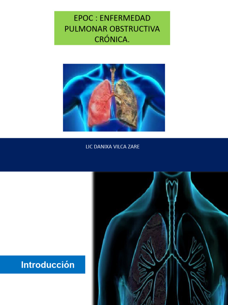 EPOC | PDF | Enfermedad pulmonar obstructiva crónica | Pulmón