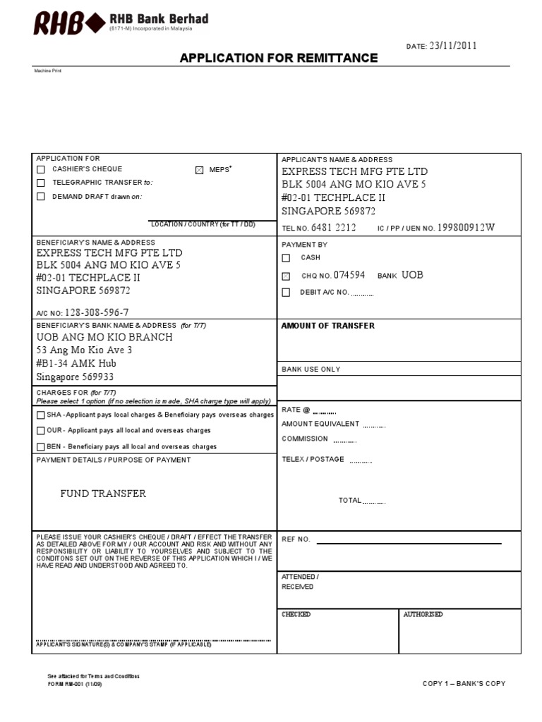 Remittance Application | Download Free PDF | Cashier's Check | Cheque