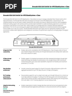 HPE SN6700B Datasheet | PDF | Scalability | Cloud Computing