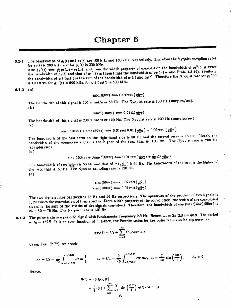 Solution Cap 6 | PDF