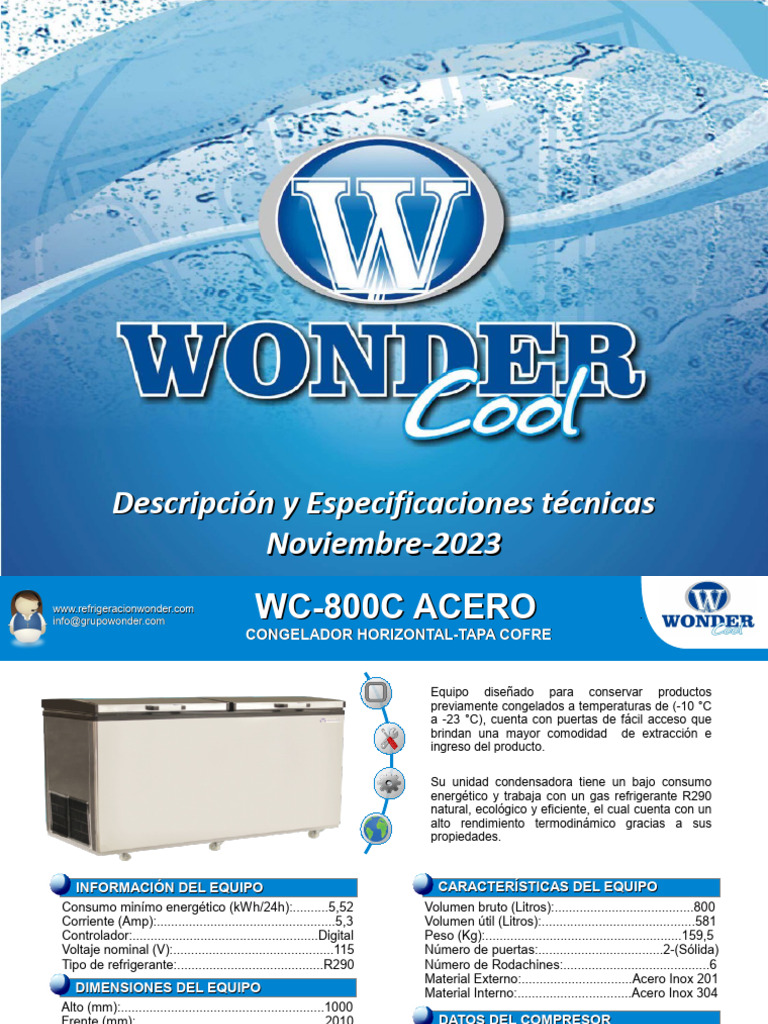 WC-800C Acero | PDF | Acero