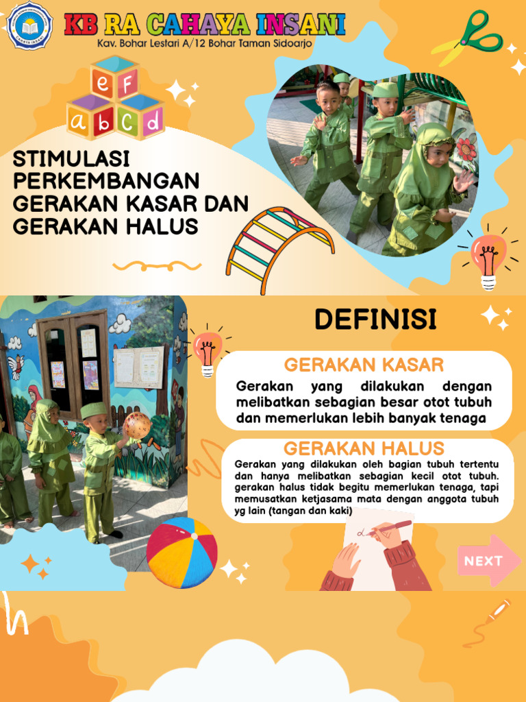 Motorik Kasar Dan Halus | PDF | Karier & Perkembangan