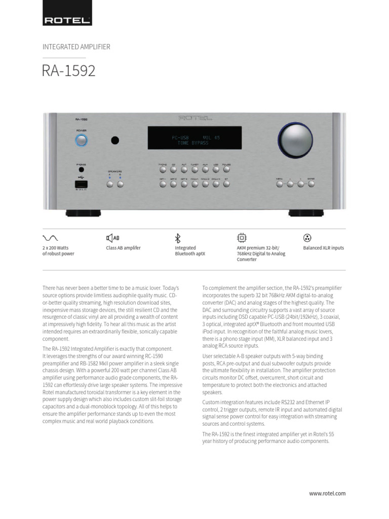 Ampli | PDF | Amplifier | Digital To Analog Converter