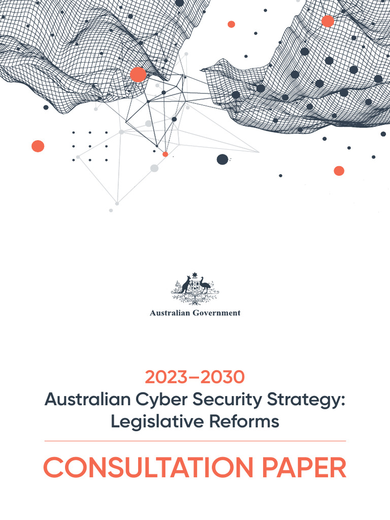 Cyber Security Strategy 2023 30 Consultation Paper | PDF | Computer ...