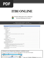 Manual Itbi Online | PDF | Internet | Usuário (informática)