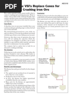 MP1000 Cone Crusher Data Sheet | PDF | Steel | Gear