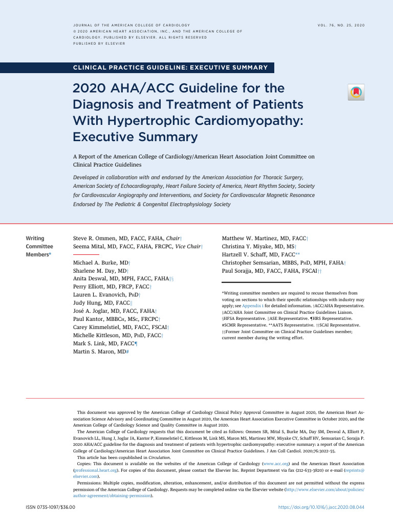 J Jacc 2020 08 044 | PDF | Heart Failure | Heart