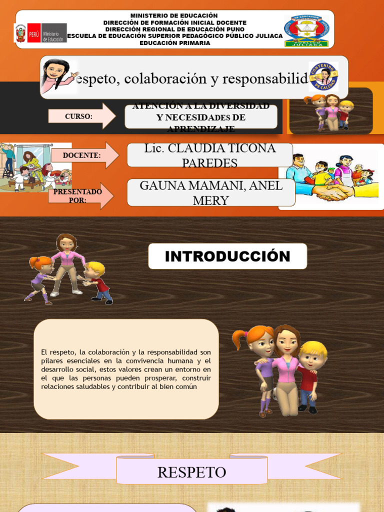 Respeto Pdf Maestros Aprendizaje